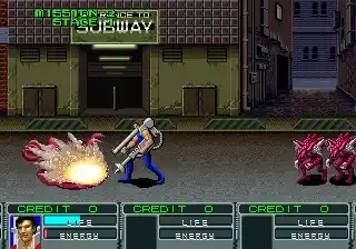 Play Alien Storm (set 2, US, 3 Players, FD1094 317-0147 decrypted ...