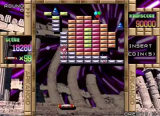Arkanoid Returns (Ver 2.02O 1997/02/10) Play Free Online Retro Game