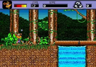 Play Awesome Possum (USA) (Beta) SEGA Genesis Game Free Online Browser ...