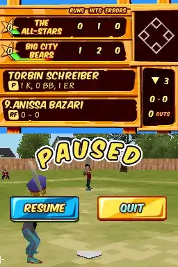 Backyard Sports - Sandlot Sluggers (USA) Play Free Online Retro Game