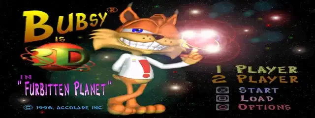 Play Bubsy 3D - Furbitten Planet Retro Game Free Online Browser
