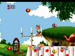Play Bubsy in Fractured Furry Tales (World) ATARI Jaguar Retro Game ...