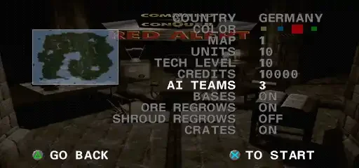 Play Command & Conquer Red Alert PlayStation PSX Retro Game Free Online ...
