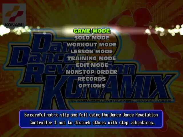 Dance Dance Revolution Konamix - Play Free Online Retro Game