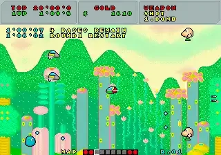 Play Fantasy Zone (Time Attack, bootleg) Retro Game Free Online Browser