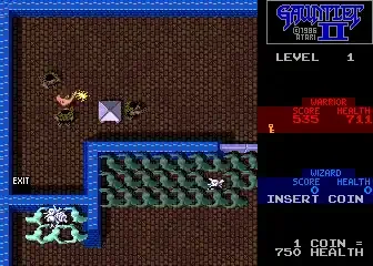 Play Gauntlet II (2 Players, rev 1) Retro Game Free Online Browser