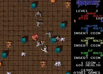Play Gauntlet (rev 1) Arcade Retro Game Free Online Browser - Retro Games