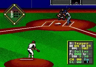 Play HardBall! (USA) SEGA Genesis Game Free Online Browser - Retro Games
