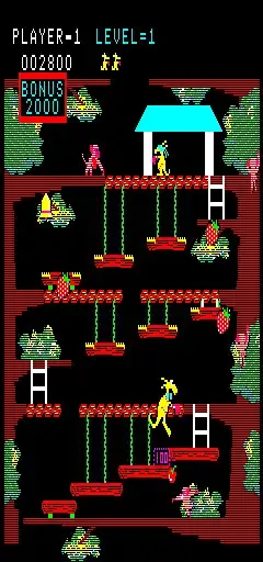 Play Kangaroo (bootleg) Retro Game Free Online Browser