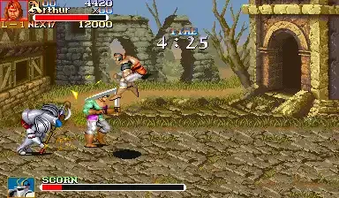 Play Knights of the Round (bootleg set 1 (with YM2151 + 2xMSM5205 ...