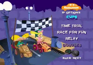 Play Nicktoons Racing (USA) Retro Game Free Online Browser