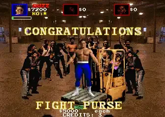 Play Pit Fighter (rev 9) Retro Game Online Free