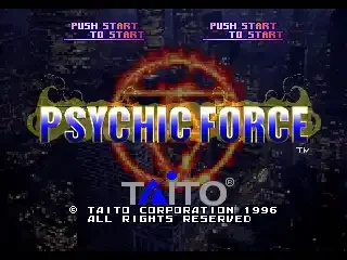 Play Psychic Force Retro Game Free Online Browser