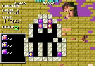 Play Puzznic (US) Retro Game Free Online Browser