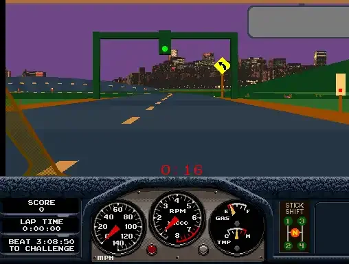 Race Drivin' (cockpit, rev 5) Play Free Online Retro Game