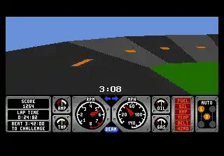 Play Race Drivin' (USA) SEGA Genesis Game Free Online Browser - Retro Games
