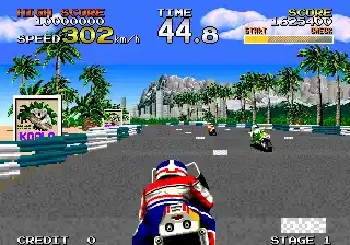 Play Racing Hero (FD1094 317-0144) Retro Game Free Online Browser