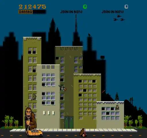 Play Rampage (Rev 3, 8/27/86) Retro Game Free Online Browser