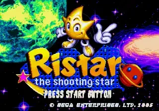 Ristar (Jul 18, 1994 prototype) Play Retro Game Free Online Browser