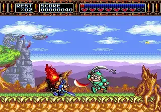 Play Rocket Knight Adventures (Europe) Retro Game Free Online Browser
