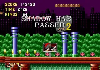 Shadow the Hedgehog in Sonic 1 Play Free Online Retro Game