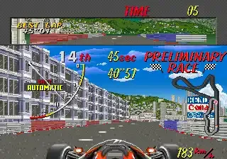 Play Super Monaco GP (World, FD1094 317-0126 decrypted) [Bootleg ...
